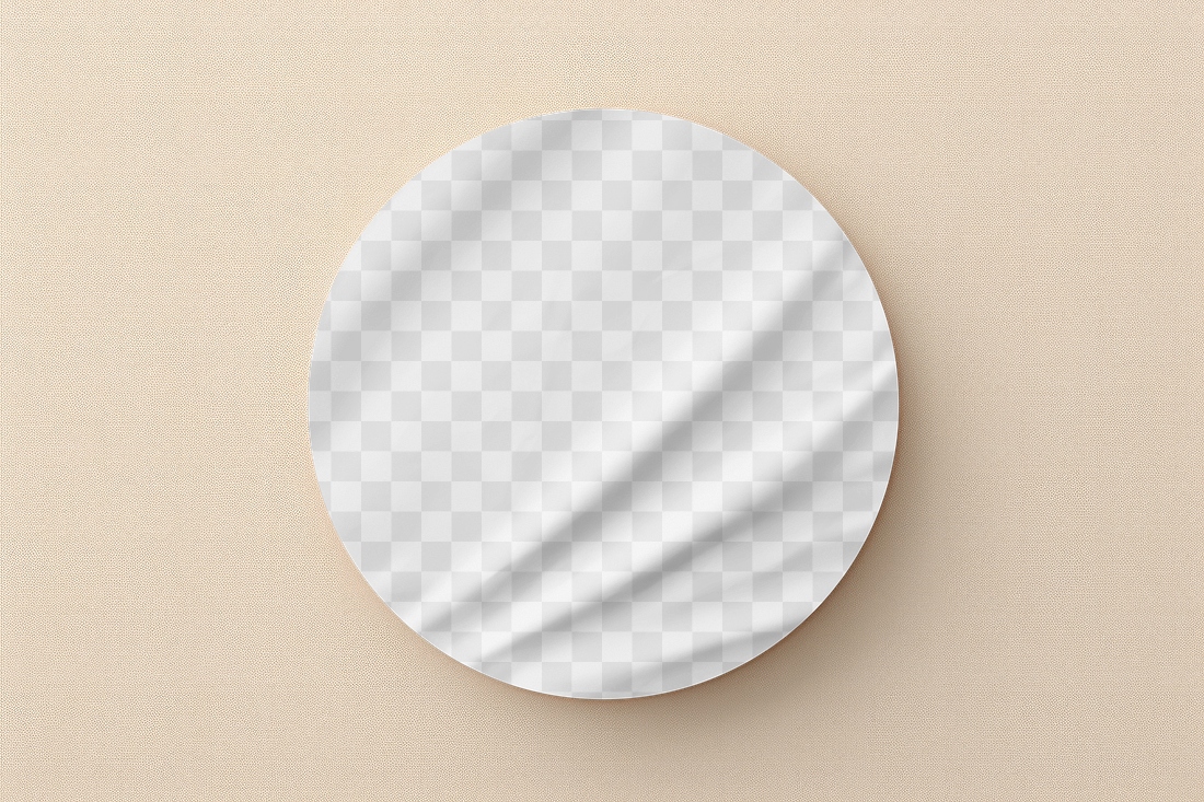 Round sticker png mockup, transparent | Premium PNG - rawpixel