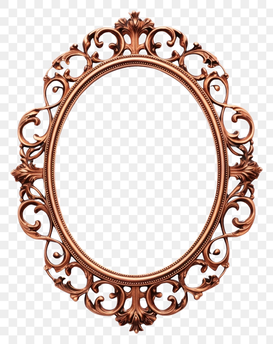 PNG Copper circle frame vintage | Free PNG - rawpixel