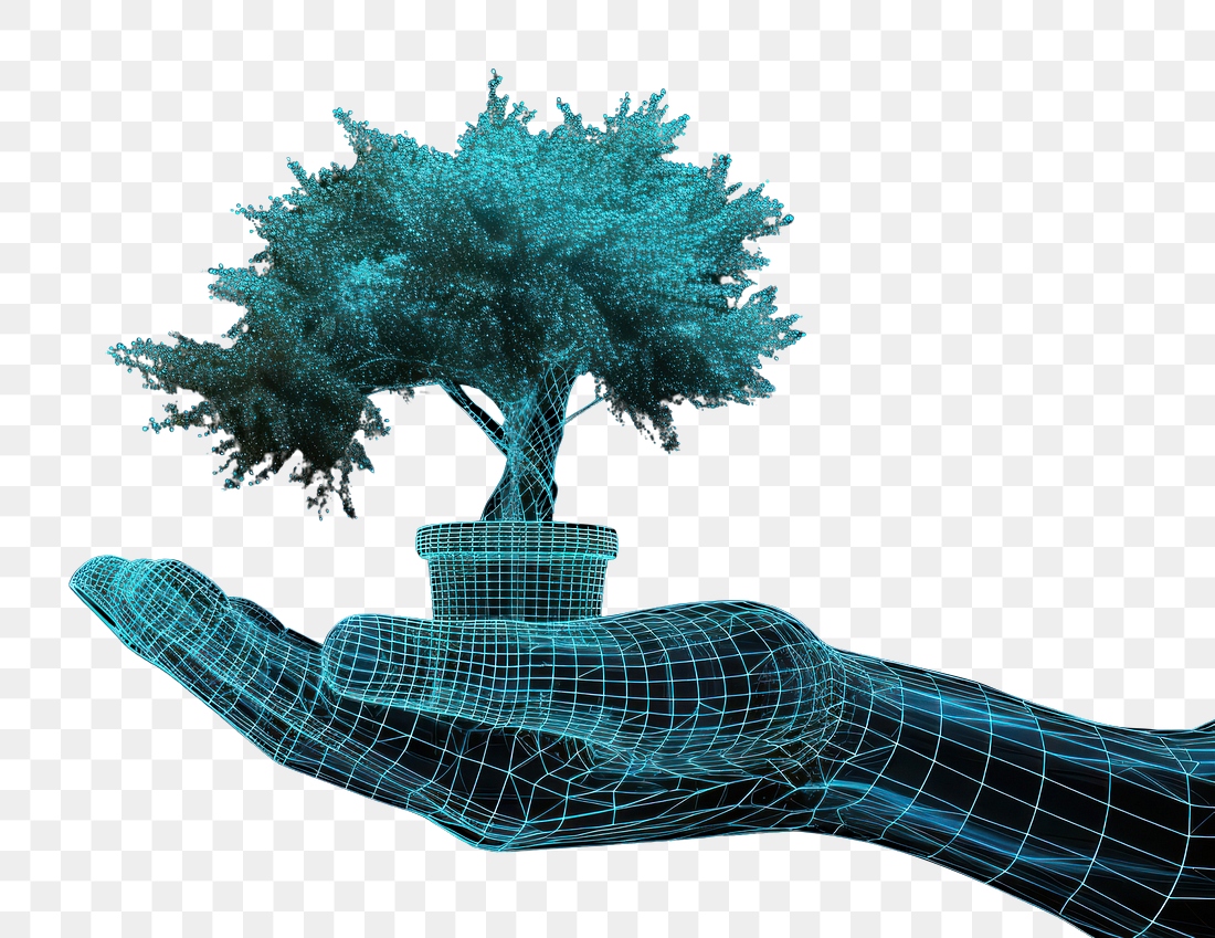 PNG Glowing wireframe hand holding | Premium PNG - rawpixel