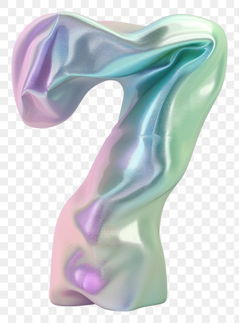 PNG Number 7 purple font | Premium PNG - rawpixel