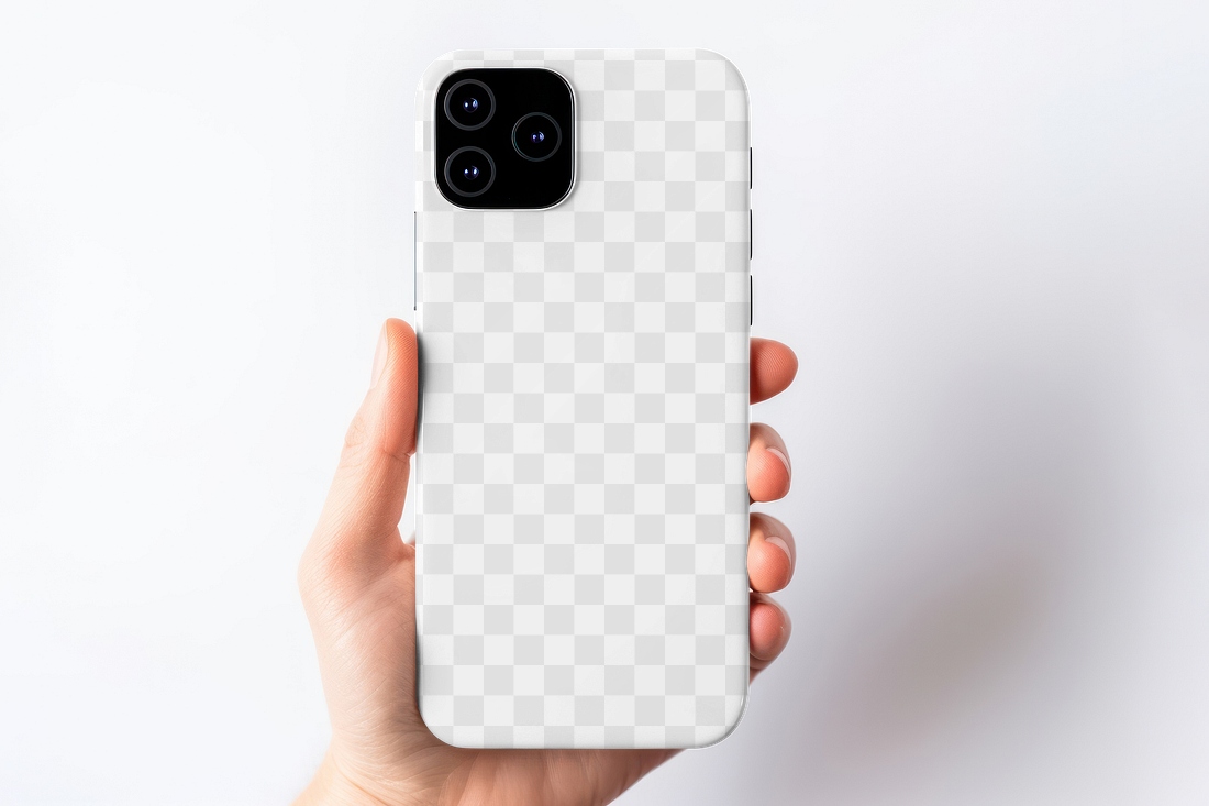 Phone case png mockup, transparent | Premium PNG - rawpixel
