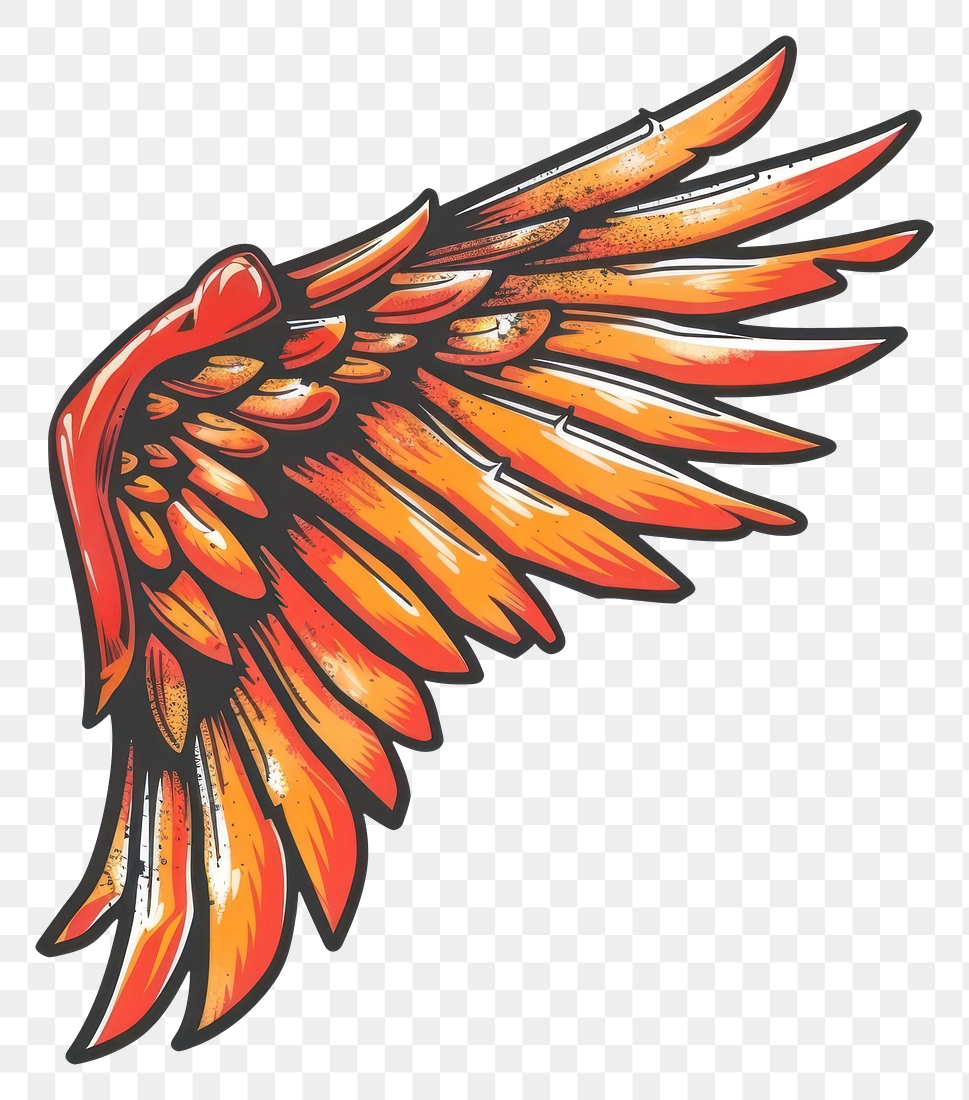 PNG Graffiti wing bird art | Premium PNG - rawpixel