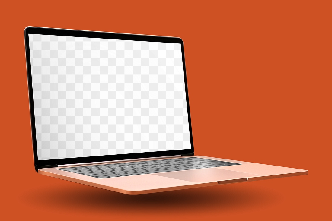 Laptop screen png mockup, transparent | Free PNG - rawpixel