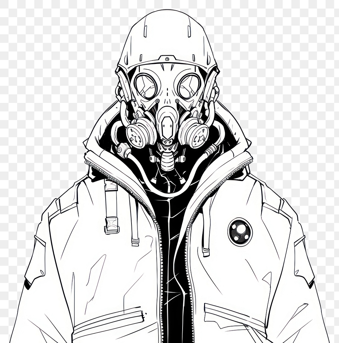 PNG Illustration minimal simple cyberpunk | Premium PNG - rawpixel