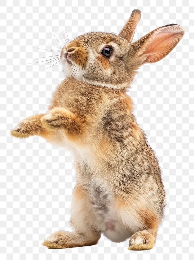 PNG Happy dancing rabbit rodent | Premium PNG - rawpixel