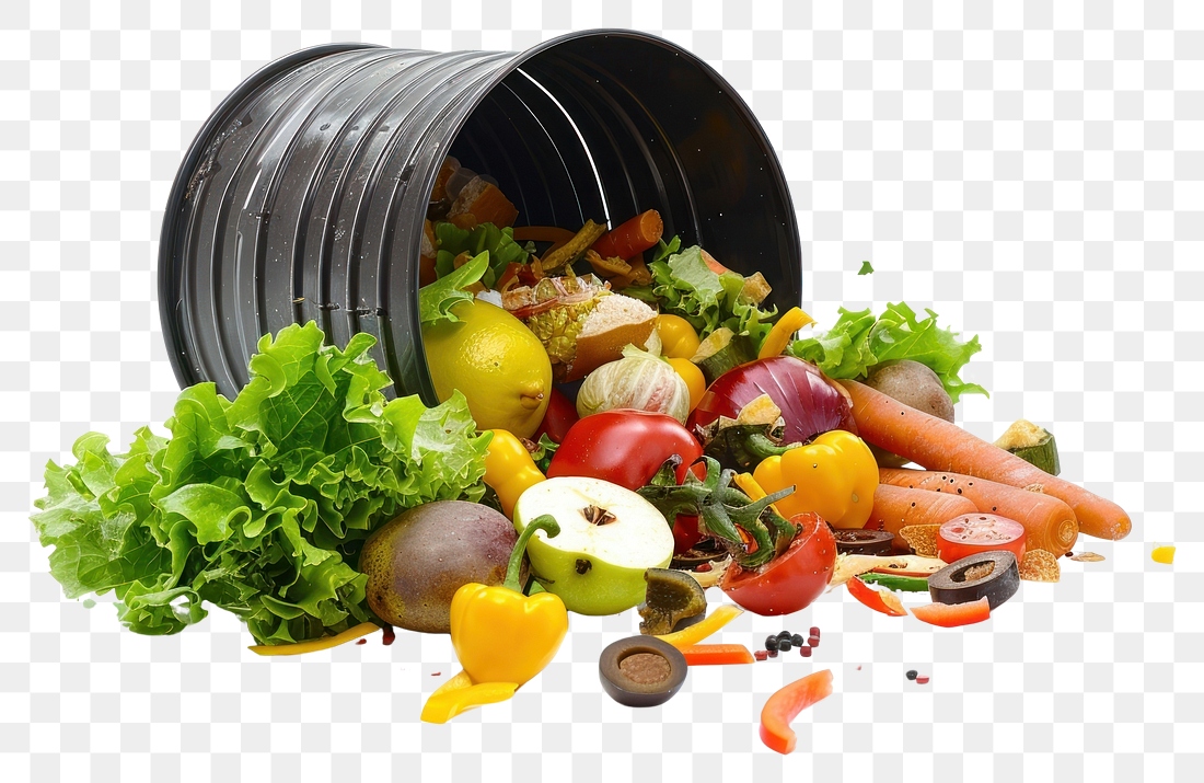 PNG Food waste fallen trash | Premium PNG - rawpixel