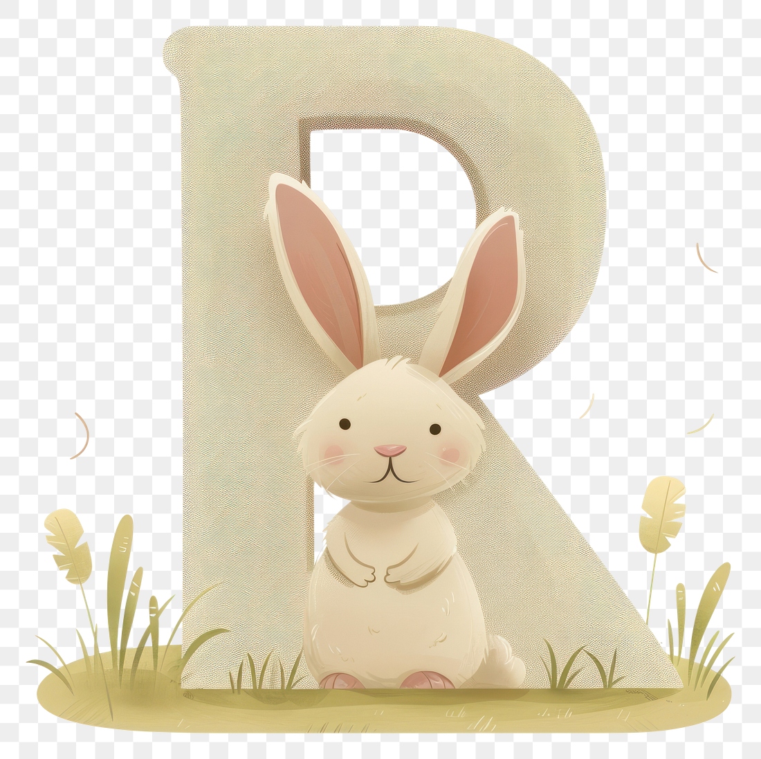 PNG Letter R Rabbit animal | Free PNG - rawpixel