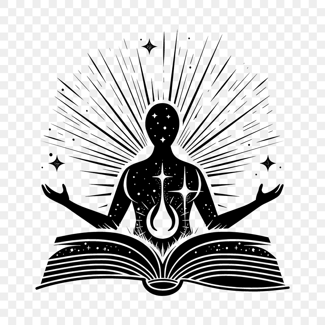 PNG Surreal aesthetic book logo | Free PNG - rawpixel