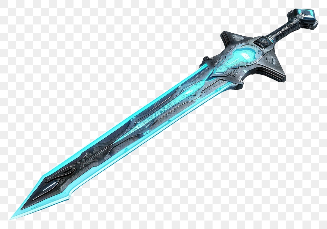 PNG Sci-fi sword weaponry dagger | Premium PNG - rawpixel