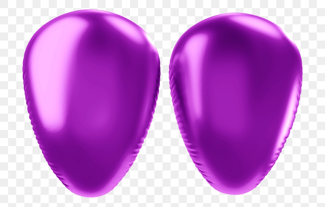 Quotation mark png 3D purple | Free PNG - rawpixel