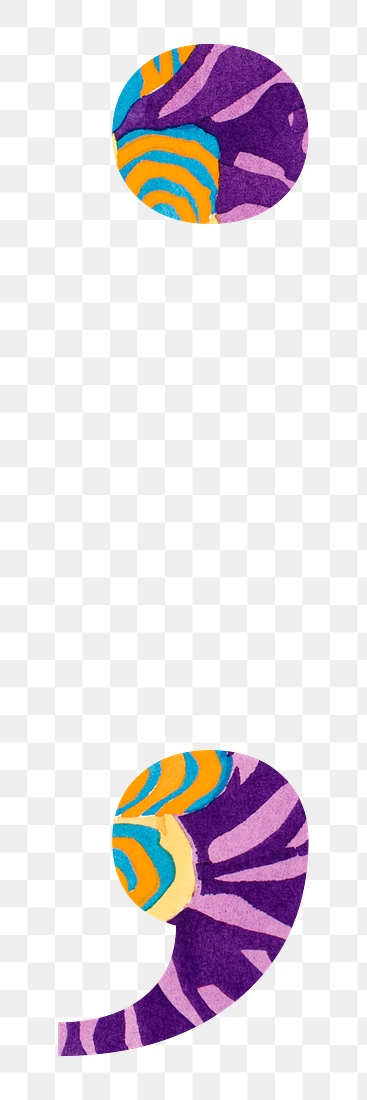 Semicolon sign png Seguy Papillons | Free PNG - rawpixel