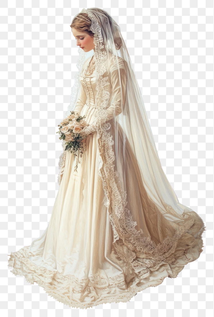 PNG bride romantic fashion wedding. | Premium PNG - rawpixel