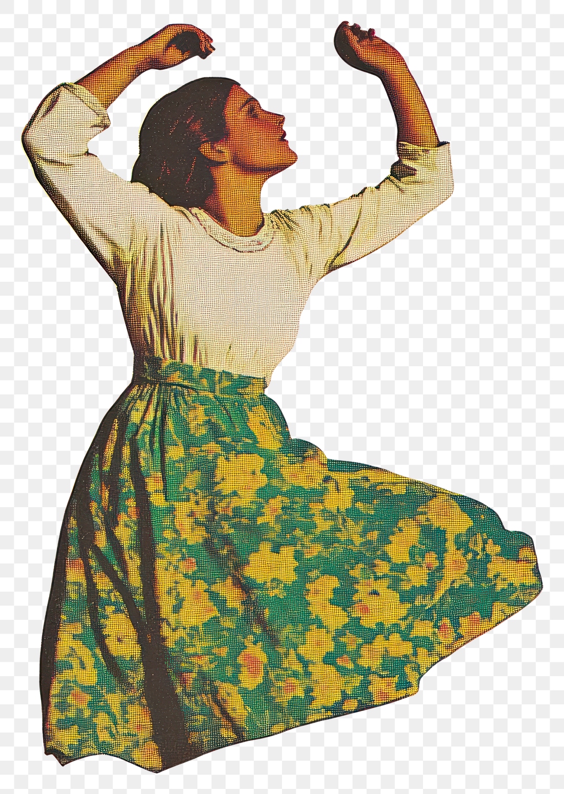 PNG Dancing vintage dance retro | Free PNG - rawpixel