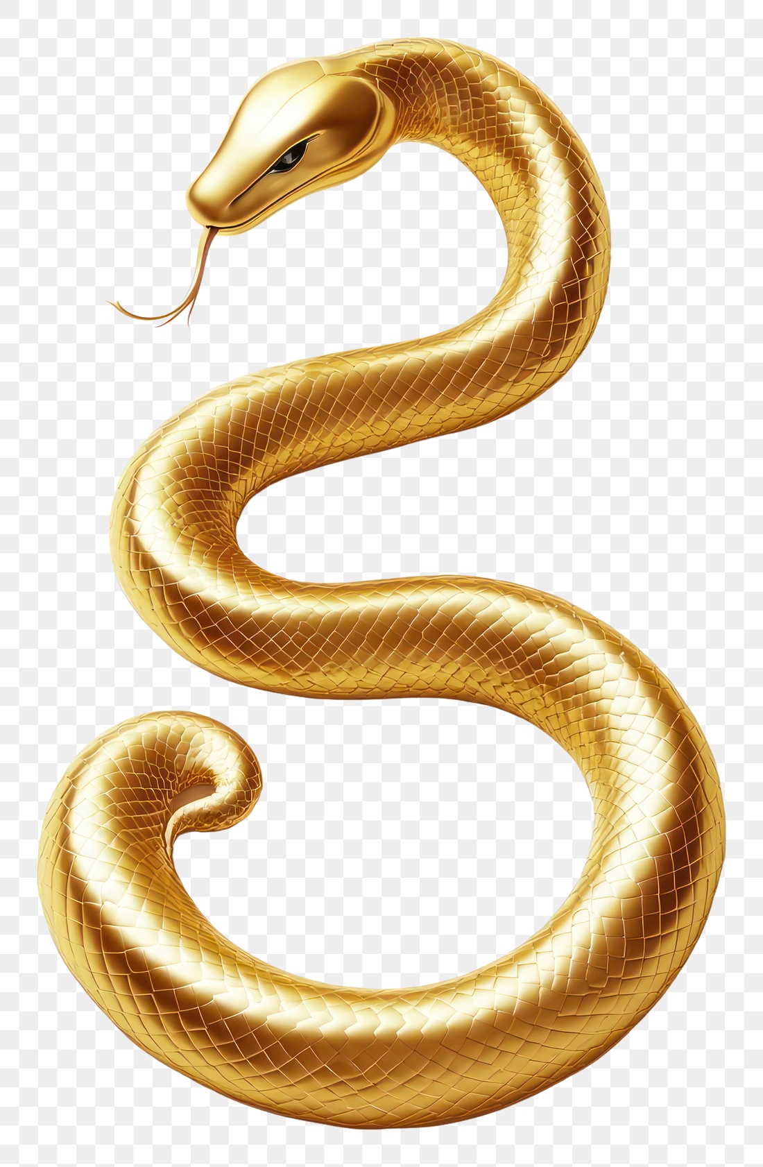 PNG Gold snake gold illustration | Free PNG - rawpixel