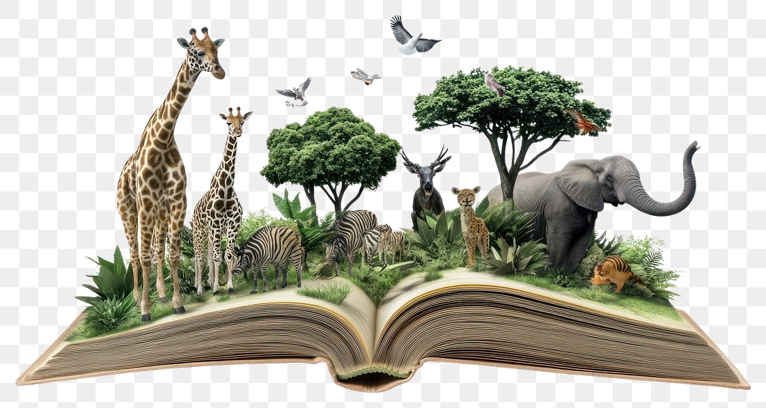 PNG Wild life book wildlife | Free PNG - rawpixel