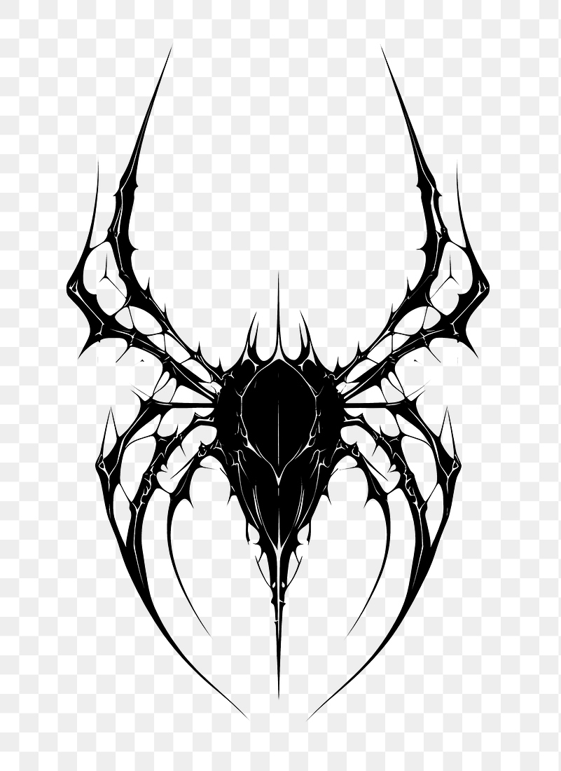 PNG Rib cage spider web | Free PNG - rawpixel