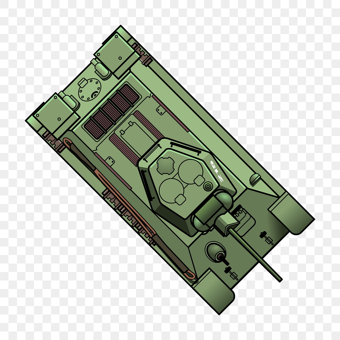 Military tank png sticker, vehicle | Free PNG - rawpixel