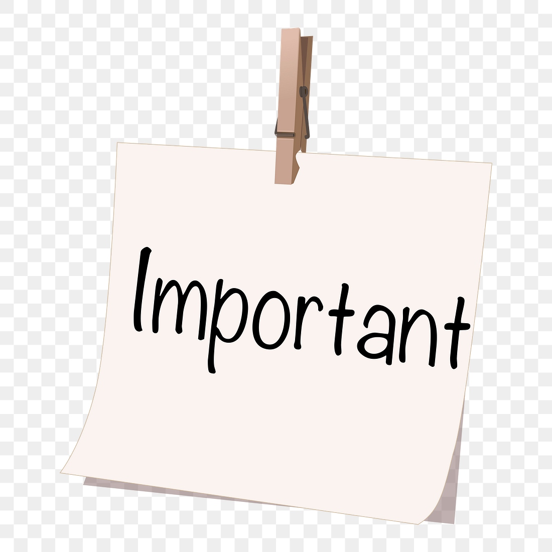 Important note png sticker, paper | Free PNG - rawpixel