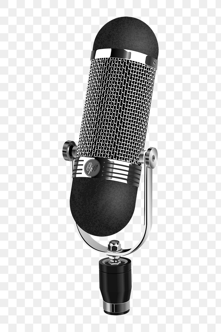 Microphone png sticker, music illustration | Free PNG - rawpixel