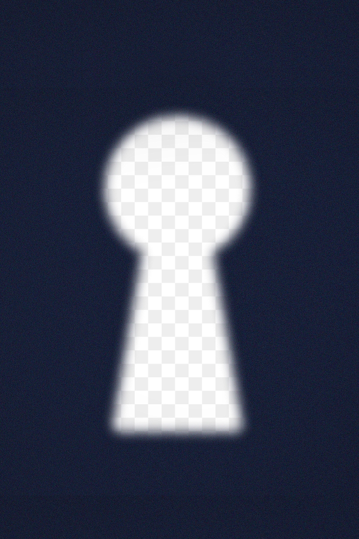 Keyhole png frame, transparent design | Premium PNG - rawpixel