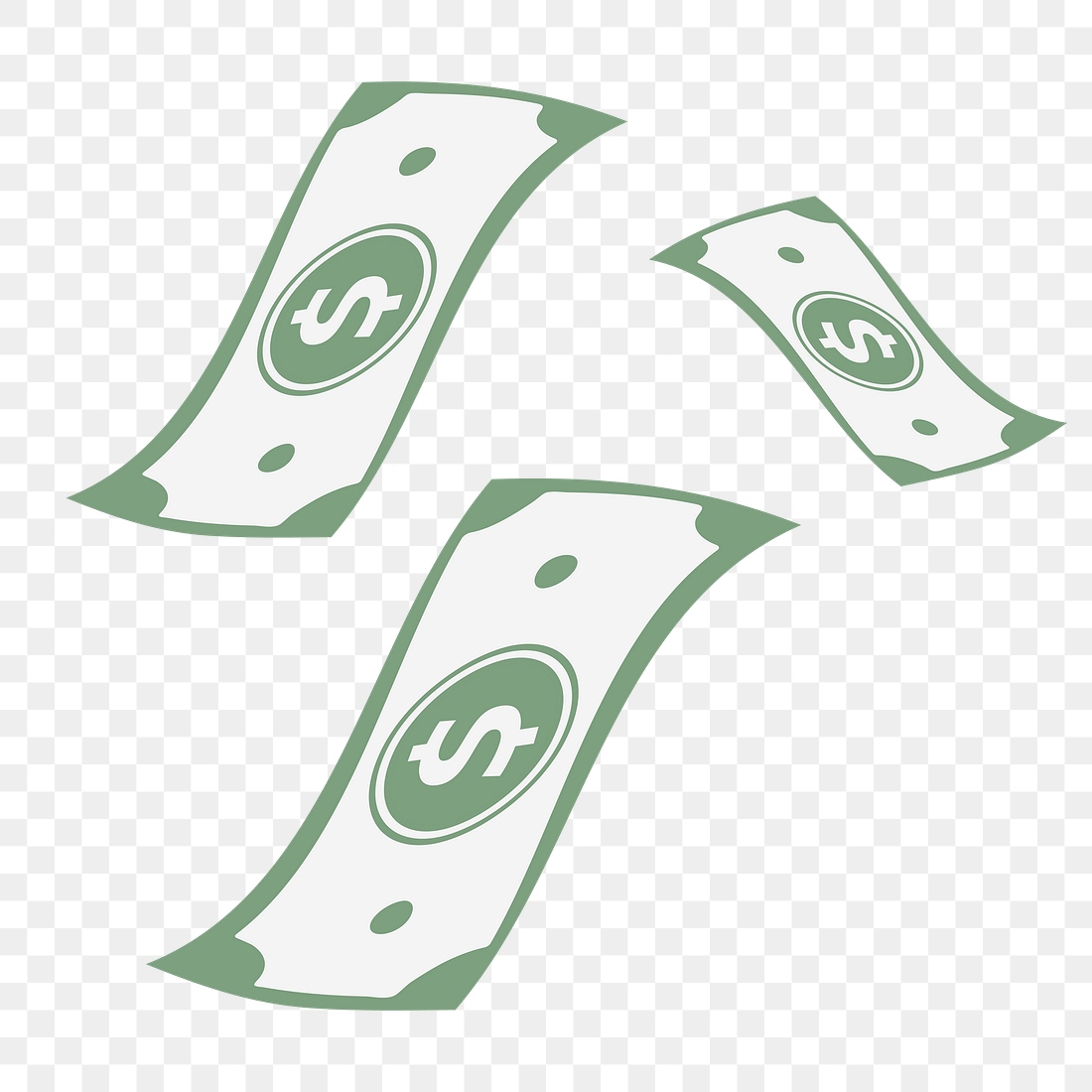 Money png sticker, cute illustration | Premium PNG - rawpixel