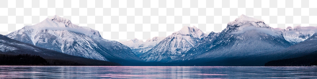 Mountain lake png border, transparent | Free PNG - rawpixel