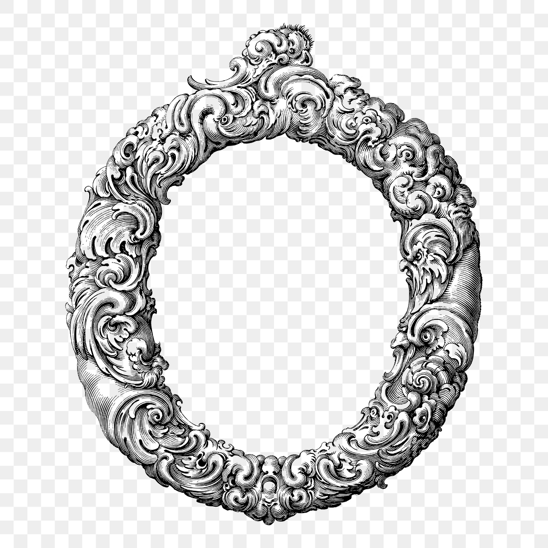 Ornamental O letter png sticker, | Free PNG - rawpixel