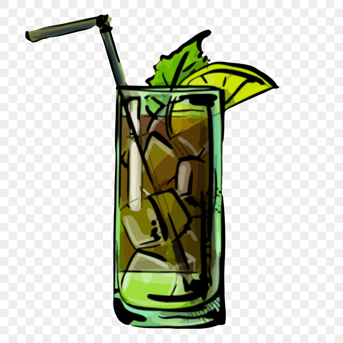 Cocktail png sticker, alcoholic beverage | Free PNG - rawpixel