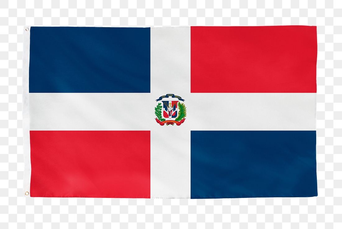 Dominican Republic png flag, national | Premium PNG - rawpixel