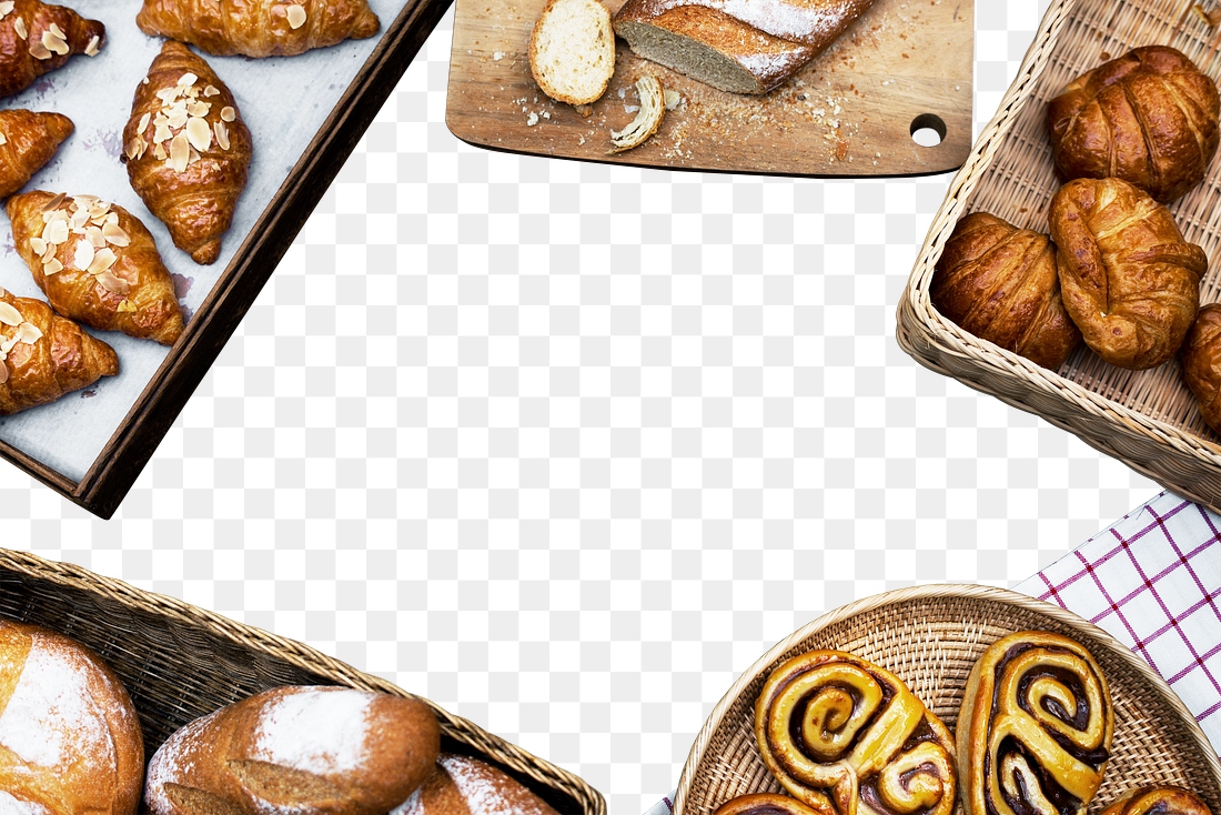 Bakery border png frame, transparent | Premium PNG - rawpixel