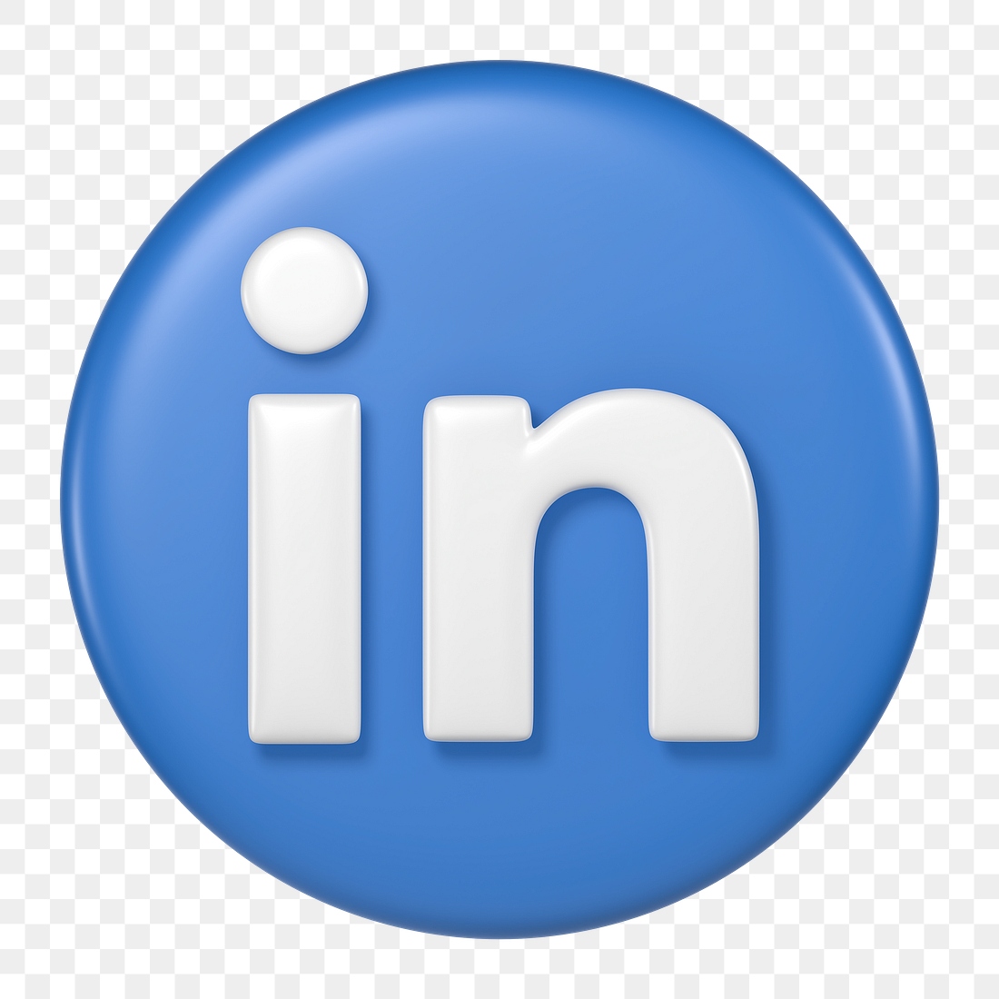 LinkedIn icon social media 3D | Premium Icons - rawpixel