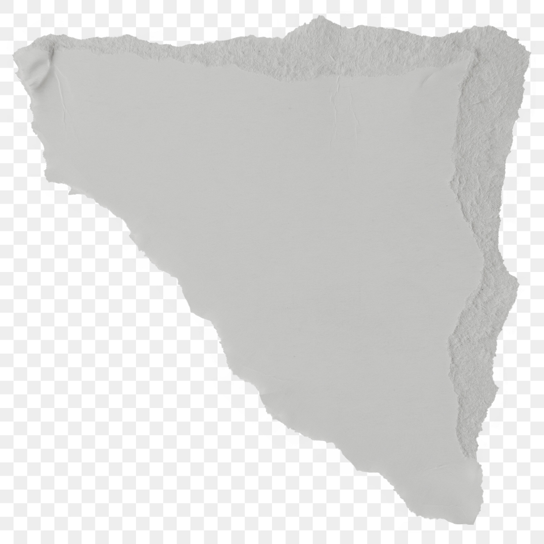 Ripped gray paper png sticker, | Premium PNG - rawpixel