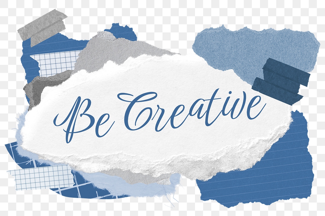 Be creative png word sticker | Premium PNG - rawpixel