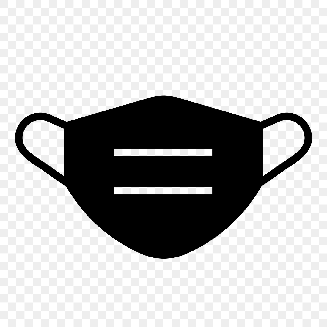 Face mask icon png sticker, | Free Icons - rawpixel