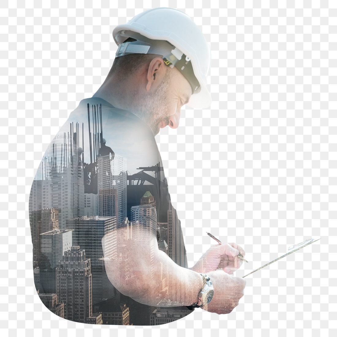 Engineer png sticker, project planning, | Premium PNG - rawpixel