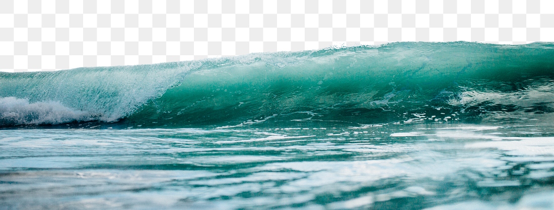 Ocean wave png border, transparent | Free PNG - rawpixel