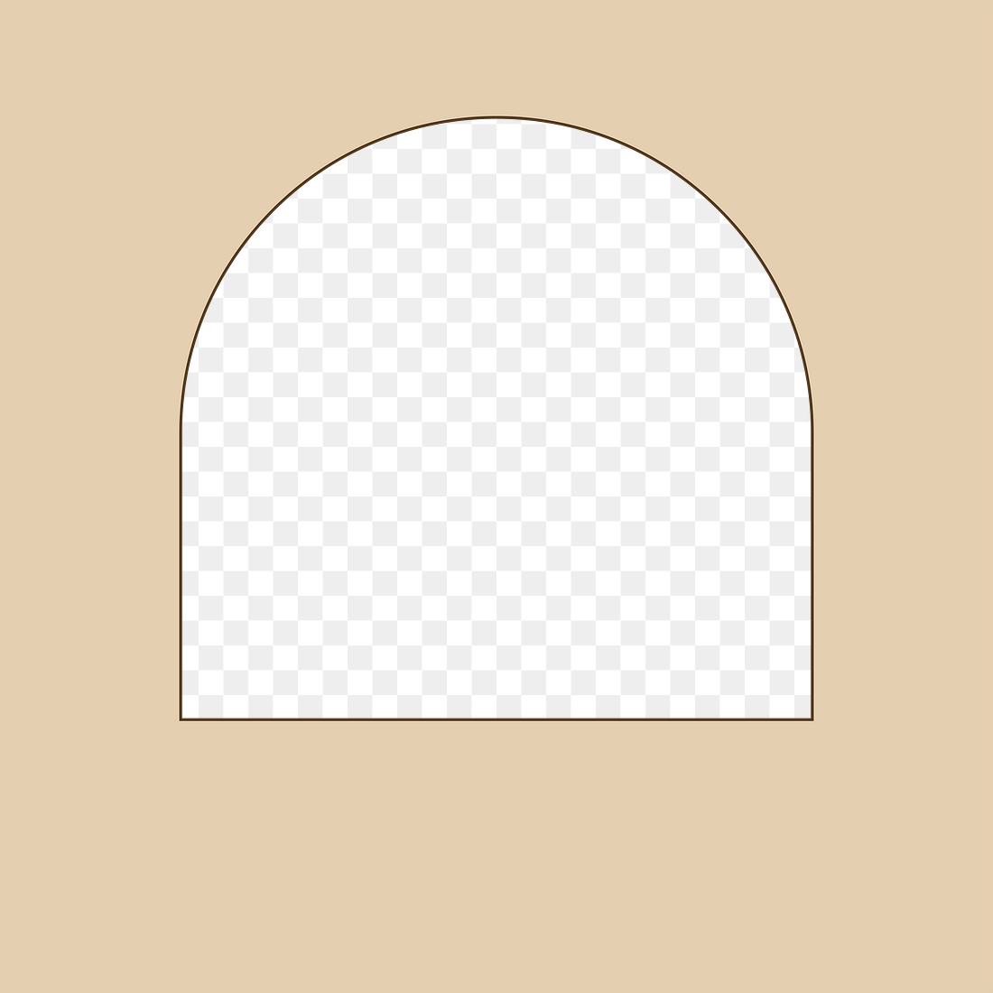 Arch frame png sticker, transparent | Premium PNG - rawpixel