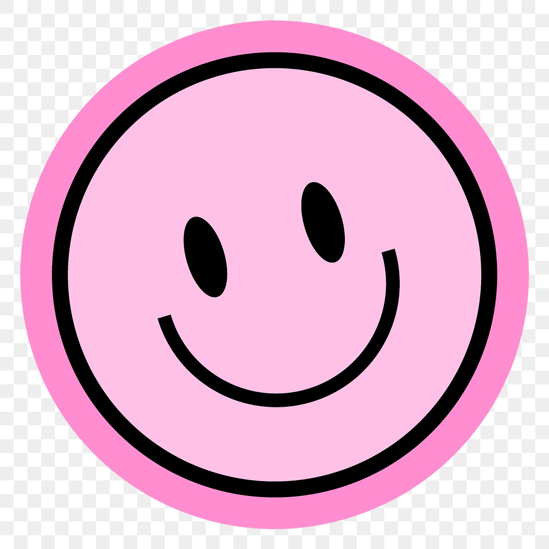 Smiling face png sticker, transparent | Premium PNG - rawpixel
