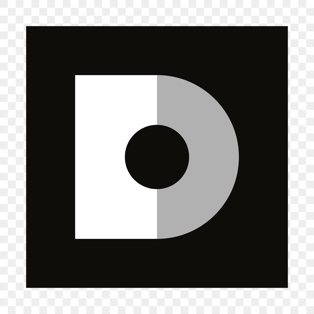 D logo png sticker, transparent | Premium PNG - rawpixel