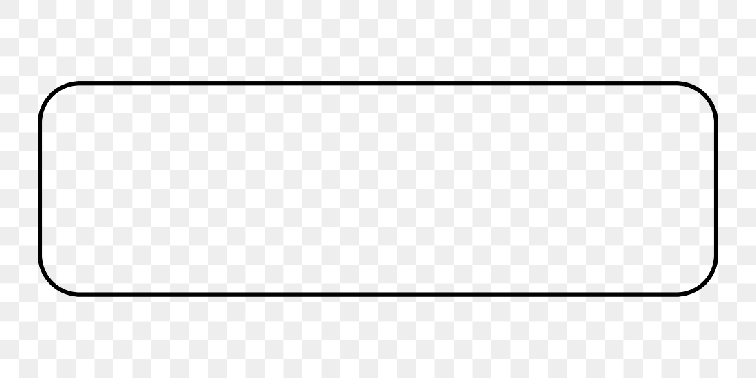 Png rectangle line frame sticker, | Premium PNG - rawpixel