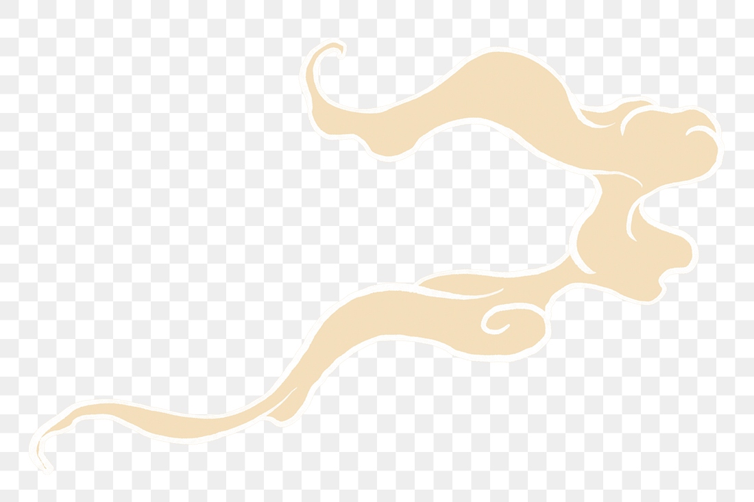 Japanese oriental smoke png sticker, | Premium PNG - rawpixel