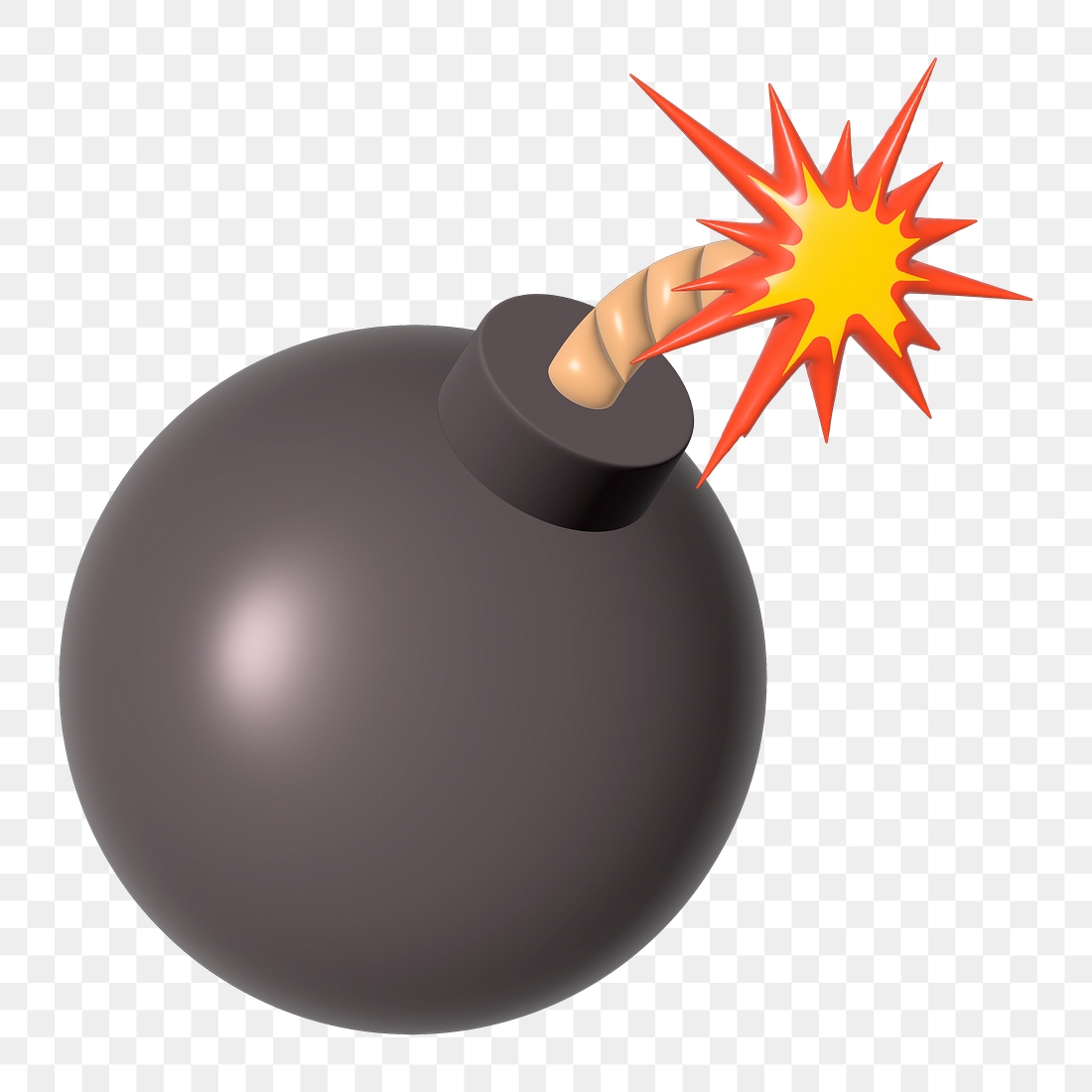 Bomb 3D illustration png, transparent | Premium PNG - rawpixel