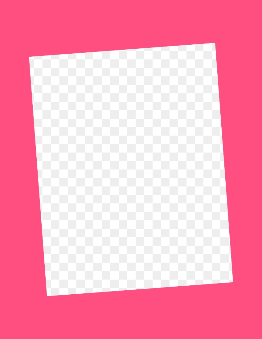 Tilted rectangle png frame, transparent | Premium PNG - rawpixel