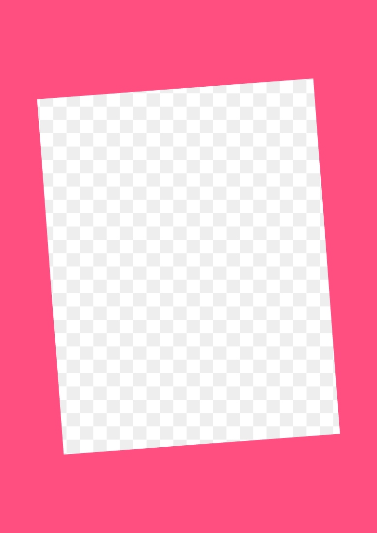 Tilted rectangle png frame, transparent | Premium PNG - rawpixel