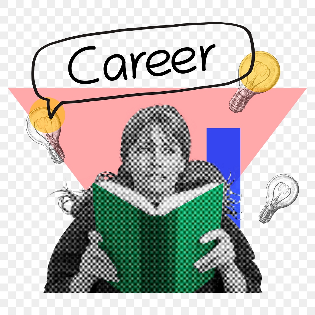 Career png word sticker, mixed | Premium PNG - rawpixel