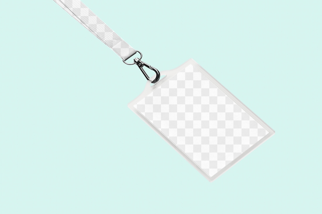 ID card holder png mockup, | Premium PNG - rawpixel