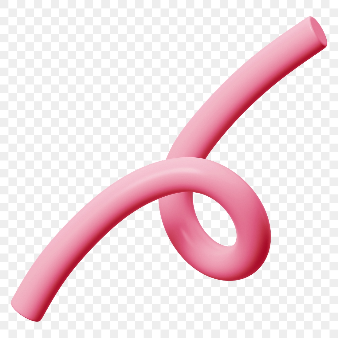 PNG squiggly line, 3d elements | Premium PNG - rawpixel