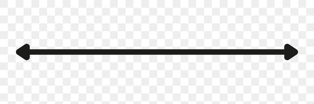 Arrow divider png sticker, transparent | Premium PNG - rawpixel