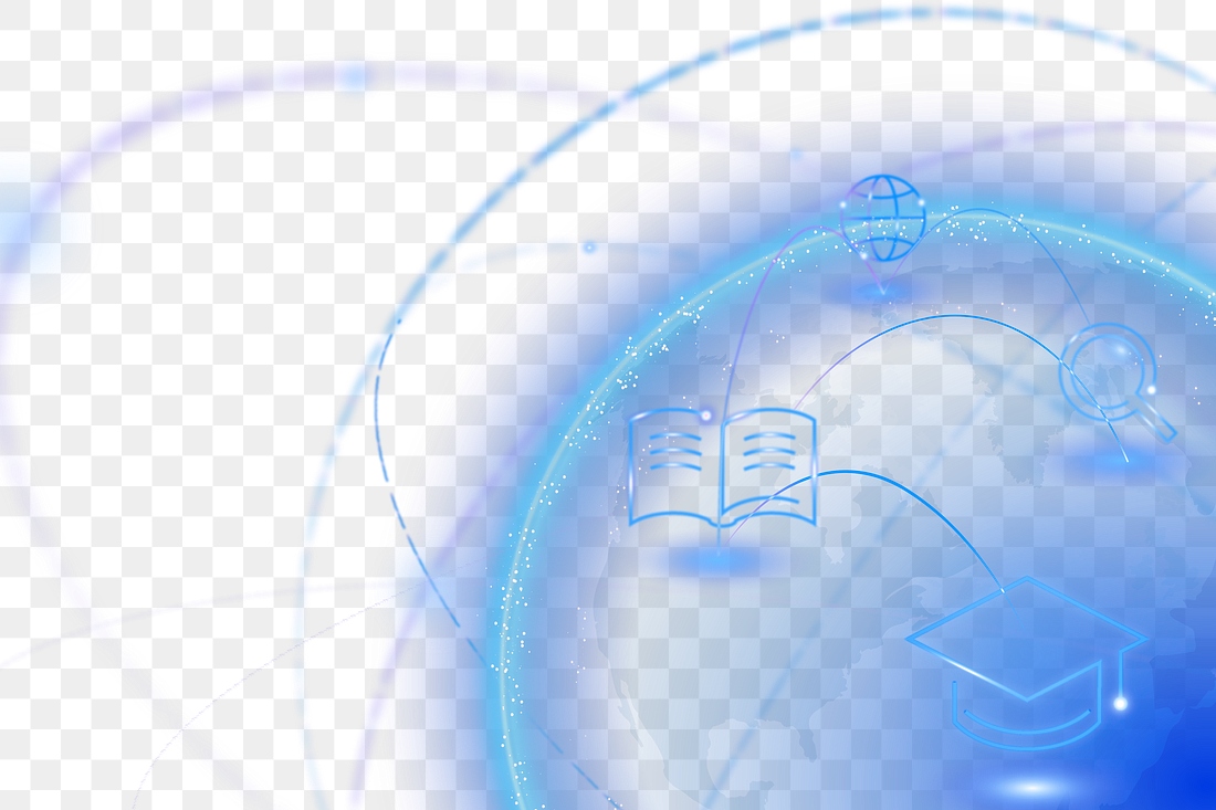 Disruptive education globe background png | Premium PNG - rawpixel