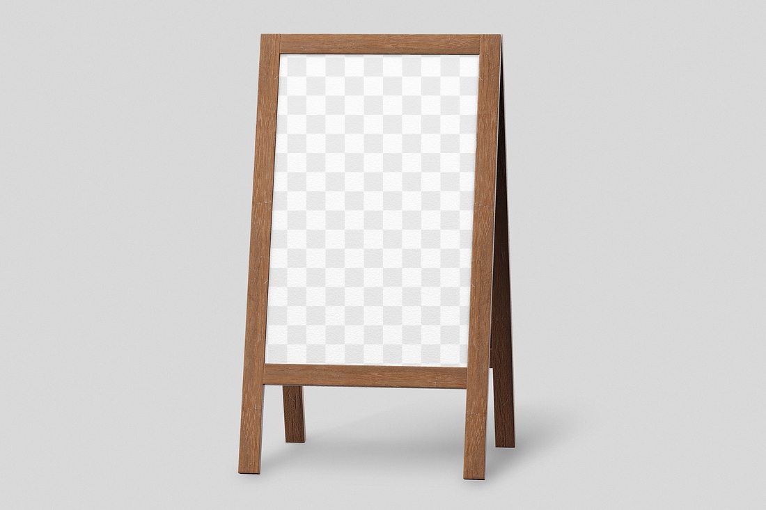 A-frame sign png transparent mockup | Premium PNG - rawpixel